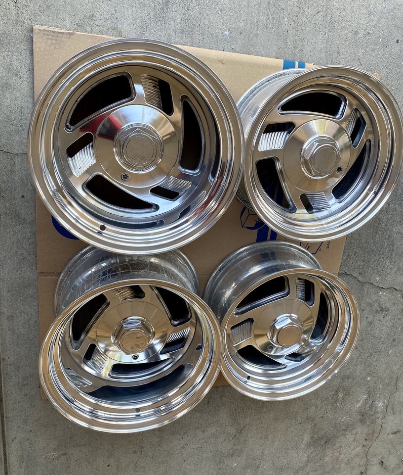 Old School “Ultra” Staggered wheels 15x7 And 15x10 5x5 /5x4.75 Chevy ...