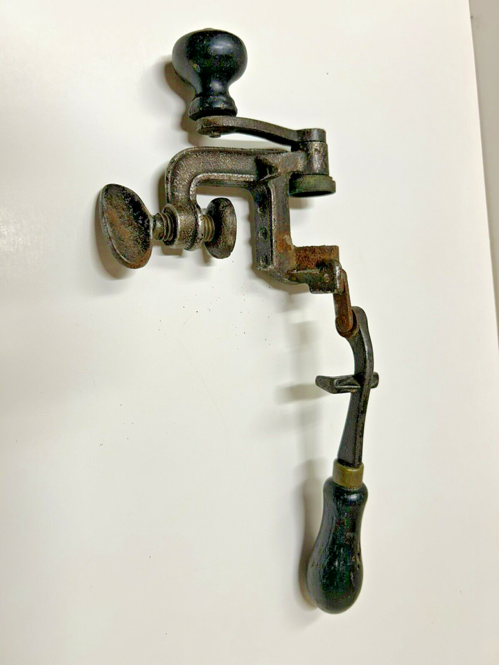 Antique Vintage Antique Shotgun Shell Reloading Tool Hand Crank Crimper ...