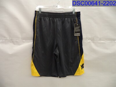 Colosseum Mens Large Michigan Wolverines Gray and Yellow Basketball ...
