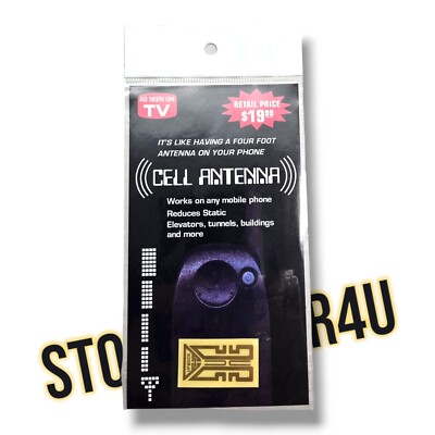 As Seen on TV Cell Phone Antenna signal Booster Stickers | eBay