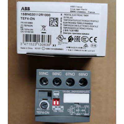Brand New ABB TEF4-ON 1SBN020112R1000 Electronic Timer Free Shipping#LJ ...