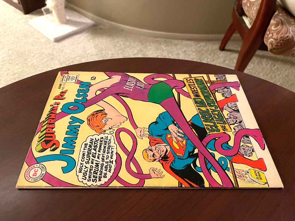 Superman's Pal Jimmy Olsen #111 (DC Comics 1968) Silver Age Elastic Lad ...