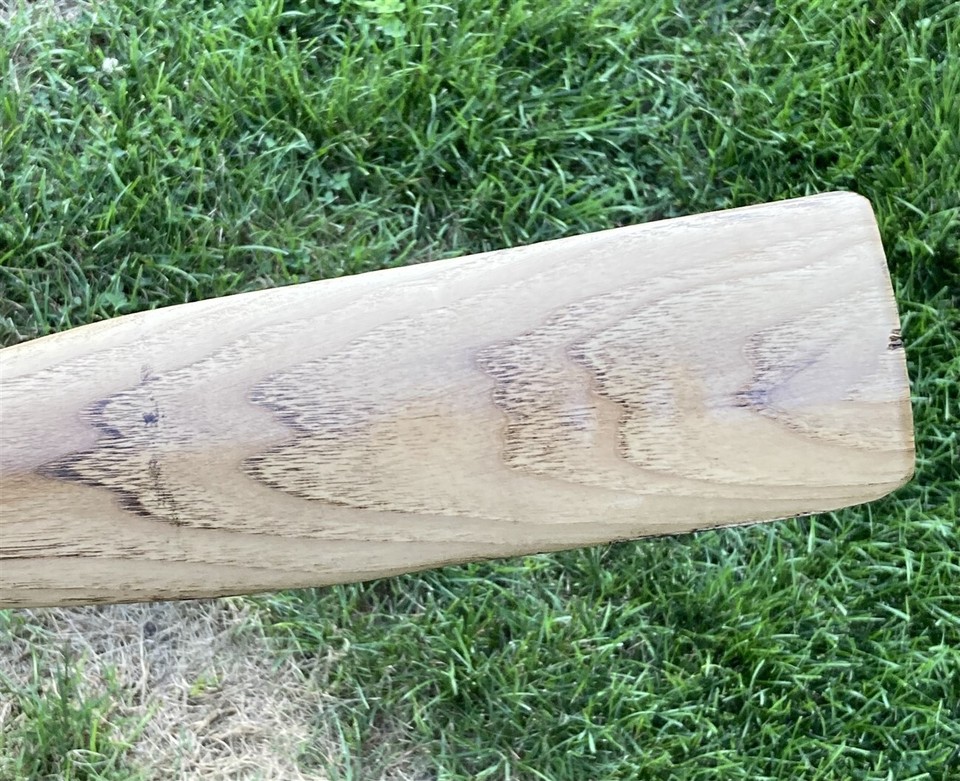 HICKORY 36" OFFSET BROAD AXE HANDLE ~ Fire Finished ~ Right or Left ...