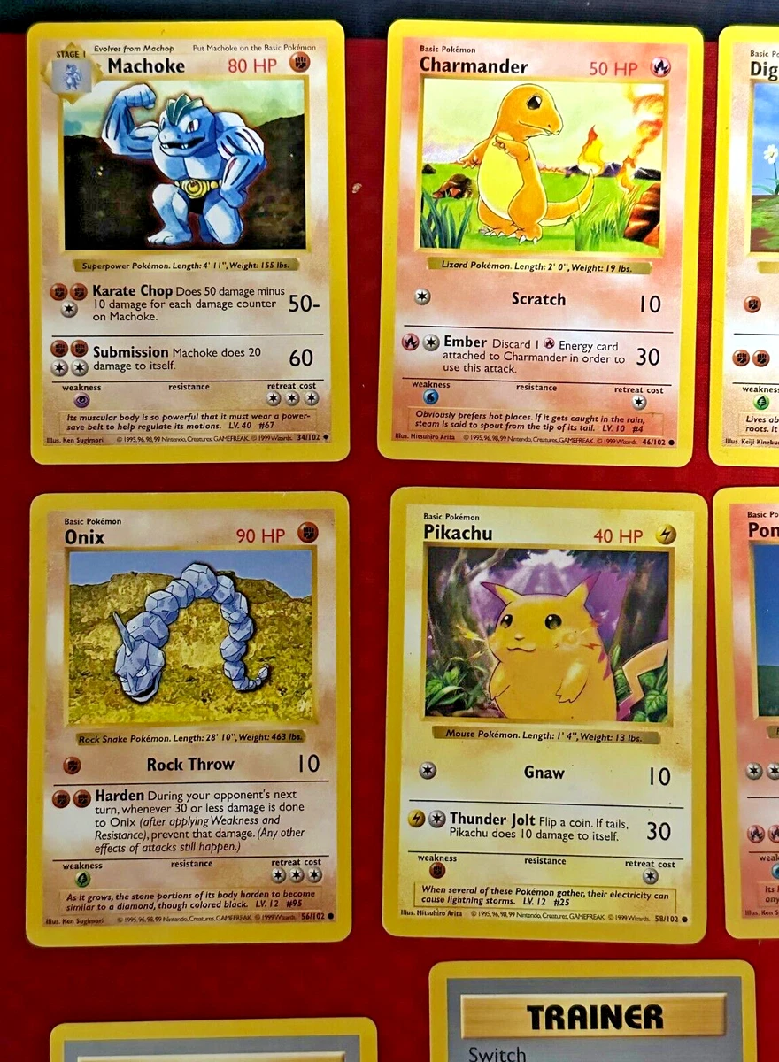 Shadowless Charizard Difference