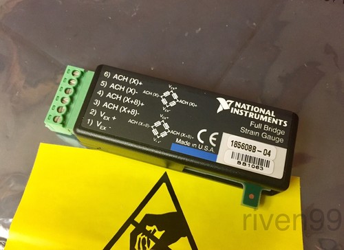 NI National Instruments SCC-SG04 Full Bridge Strain Gauge Module | eBay