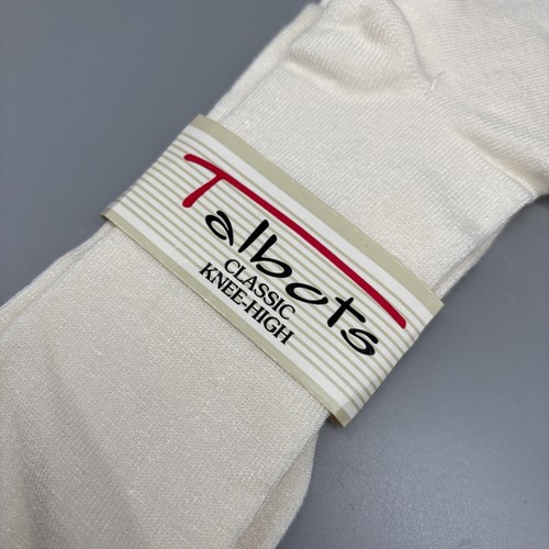 VTG Talbots High Knee Socks New Old Stock Cotton Rayon Silk Sz 9-11 | eBay