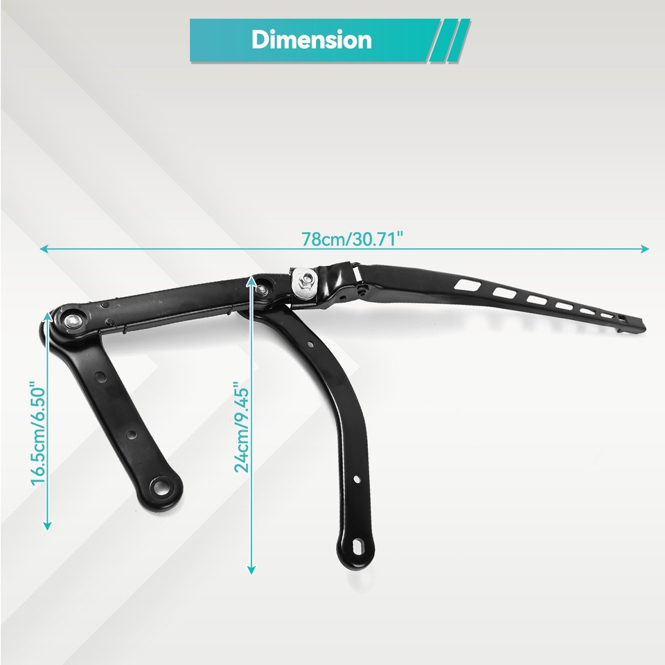 For BMW E60 E61 E63 E64 #61617185366 Passenger Front Windshield Wiper ...