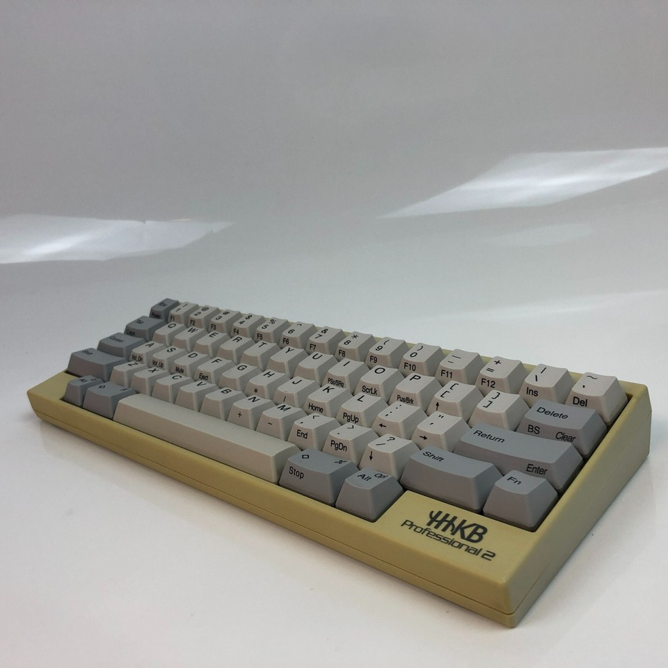 HHKB PD-KB400W Happy Hacking Keyboard Professional 2 White FROM JAPAN ...