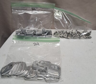 Hurricane Shutter Panel Hardware Lot Key Washers Anchors Sidewalk Bolt ...