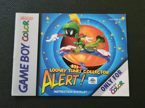 Looney Tunes Collector Alert! - Nintendo Game Boy Color - GBC ...