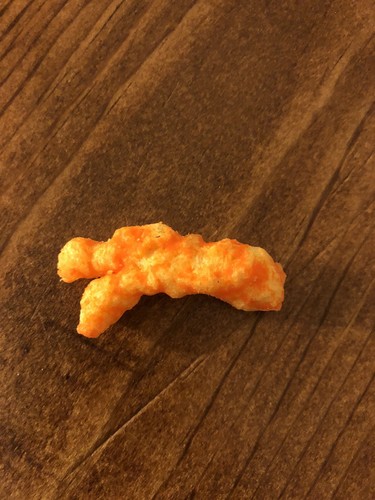 Crunchy Cheeto Shaped Like A Chinese Dragon Head Or Alligator Crocodile ...
