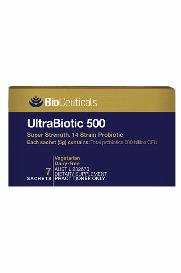 BioCeuticals UltraBiotic 500 Probiotic Strains - 7 Sachets for sale ...