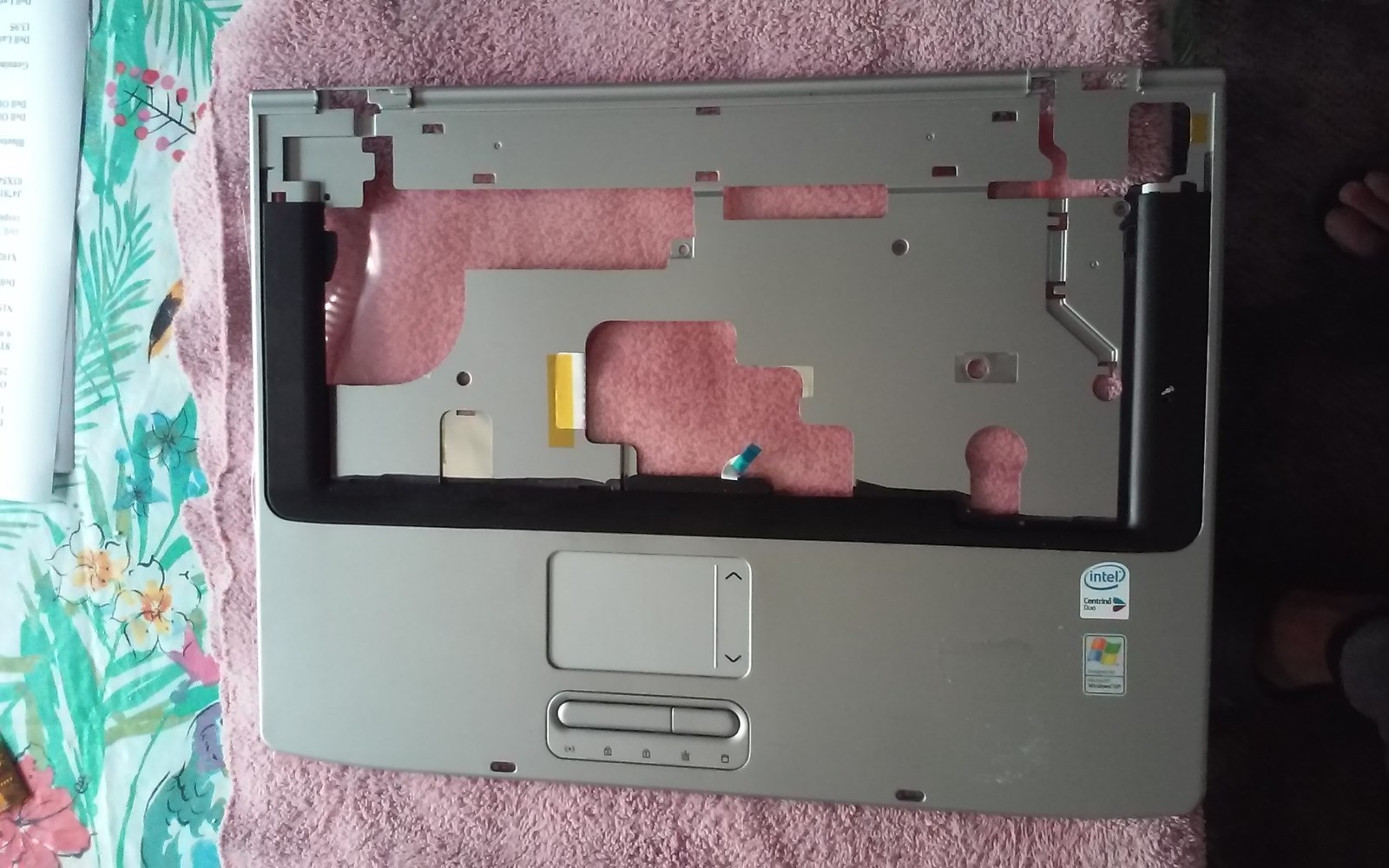 Gateway MA6 M460 M465 M465-E Top Plastic Touchpad Palmrest Plastic ...