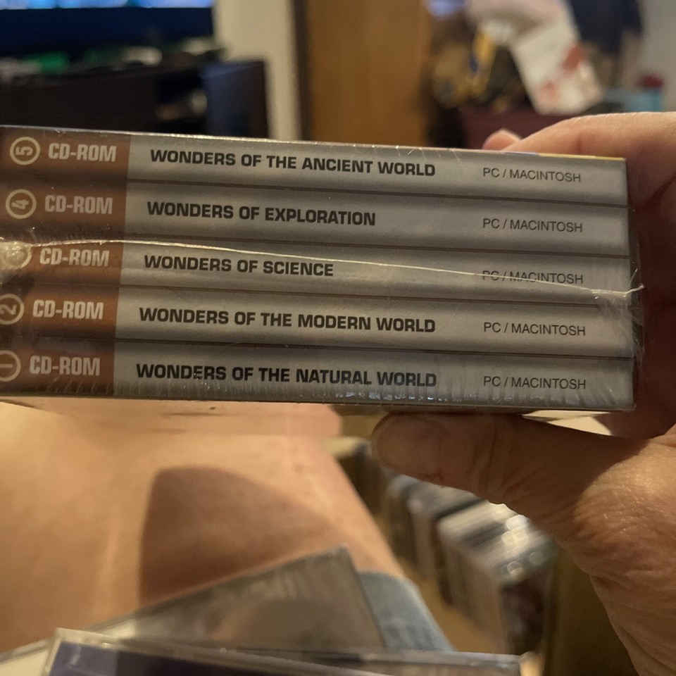 Wonders of the World | Educational CD-ROM Set of 5 | PC/Macintosh New ...