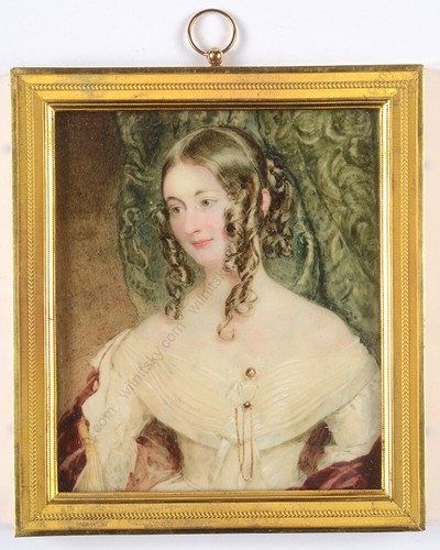 Sir William Richard Ross "Lady Katherine Collier, wife of rear admiral ...