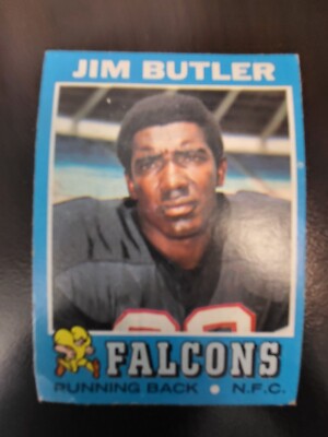 1971 Topps Jim Butler football card #2........... | eBay
