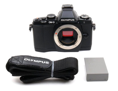 Olympus OM-D E-M5 Body Black Mirrorless SLR Camera Without Battery ...