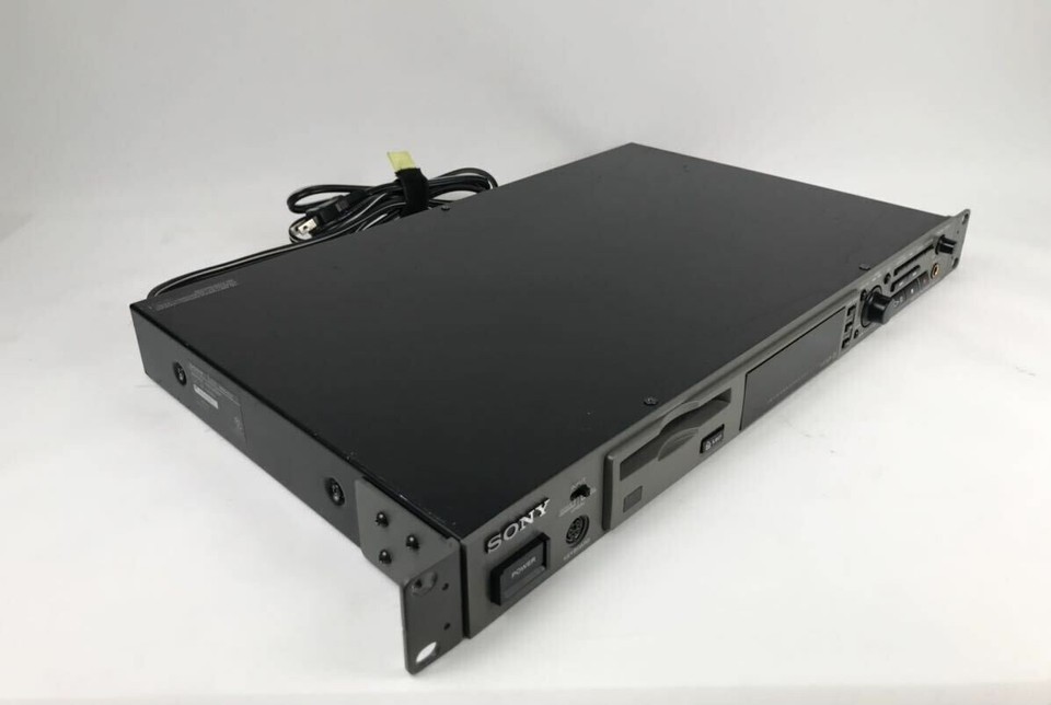 SONY MDS-E12 Professional MD LP Recorder Player Black Tested working | eBay