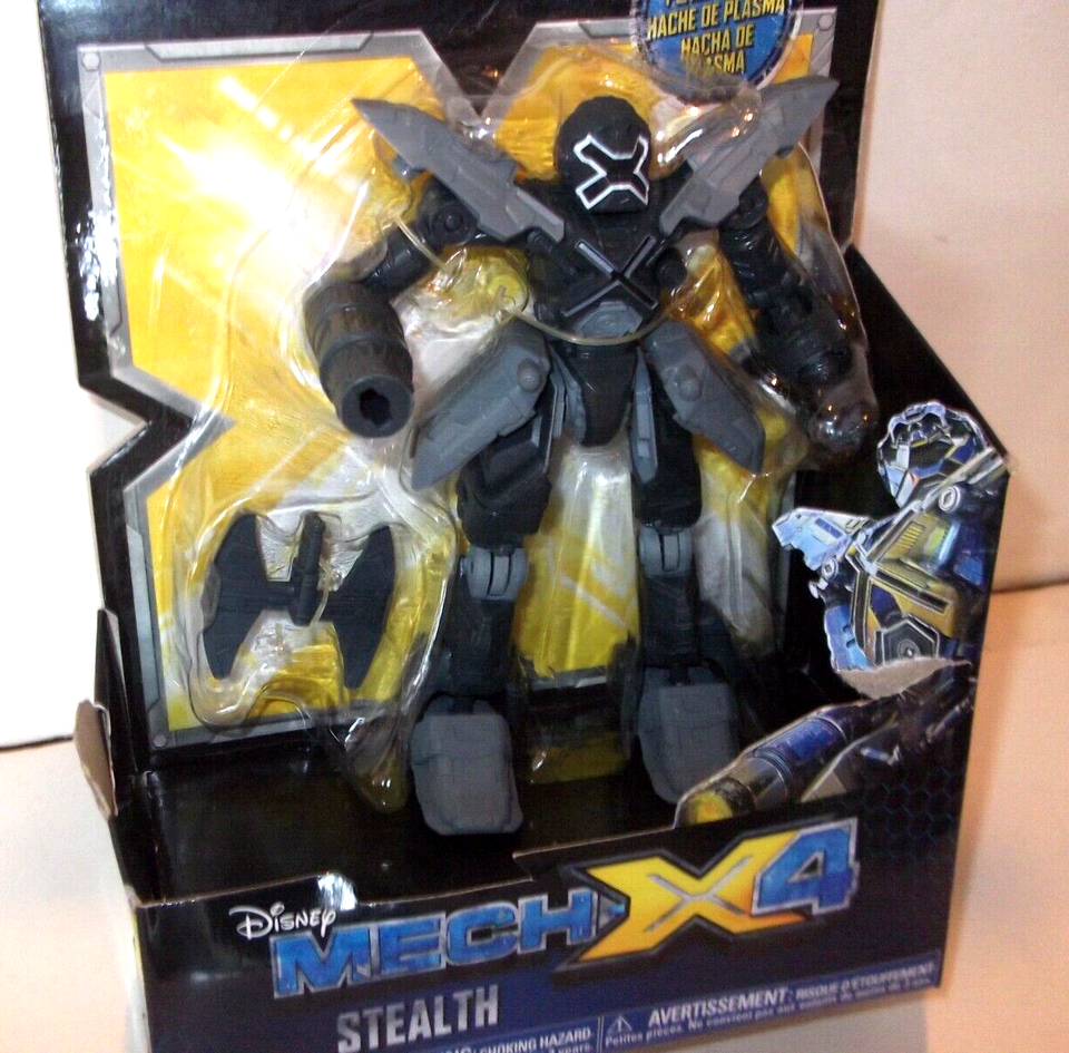 RAREST Chase Figure in series Bandai * STEALTH * Mech-X4 Kaiju Disney ...