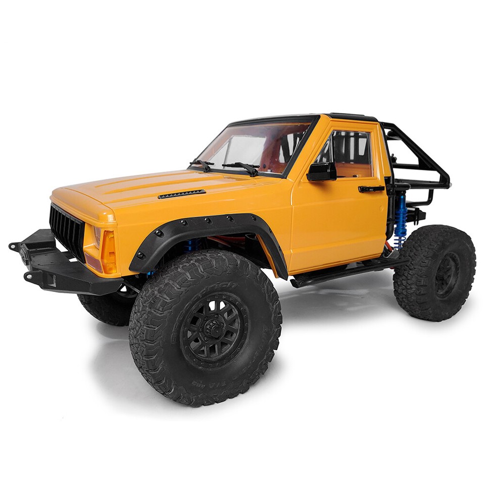 For Axial SCX10 II TRX4 Cherokee 1/10 RC Body Cab Back-Half Cage White ...