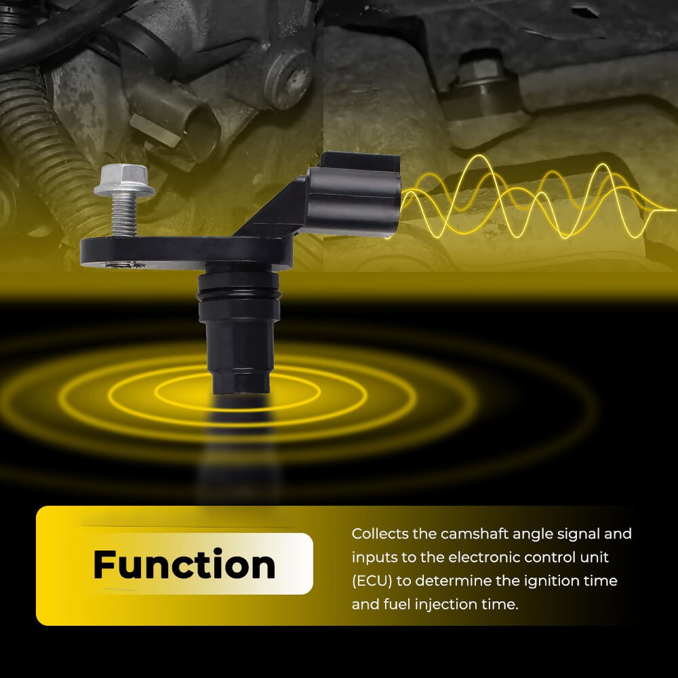 2x Camshaft + 1x Crankshaft Position Sensor For Chevy Equinox Buick GMC ...