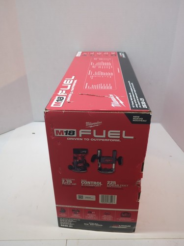 Milwaukee 2838-21 M18 FUEL 18V 1/2" Cordless Lithium-Ion Router Kit ...