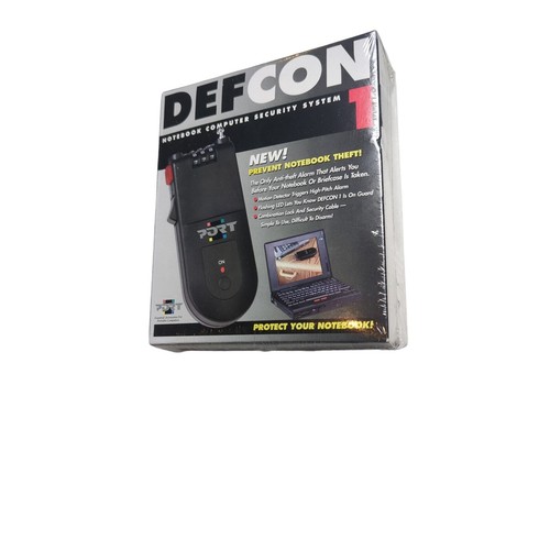 New Defcon 1 Notebook Computer Security System SEL0400 Prevents Theft ...
