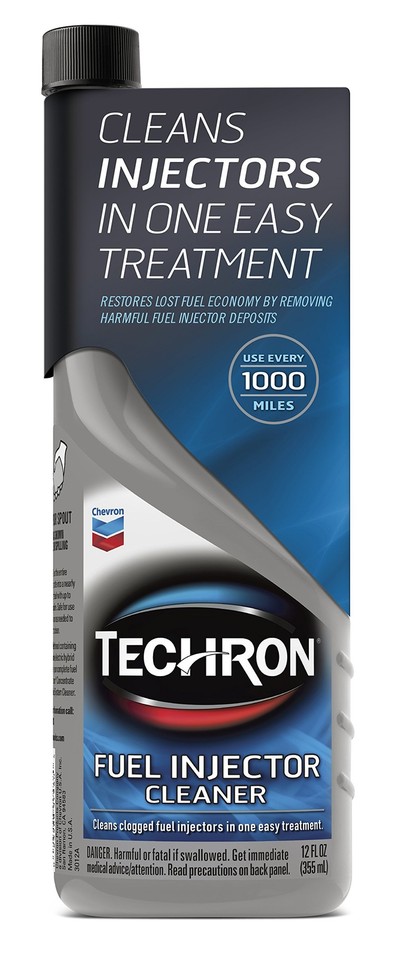Chevron - 10055-CASE Techron Fuel Injection Cleaner - 12 oz, (Pack of 6 ...