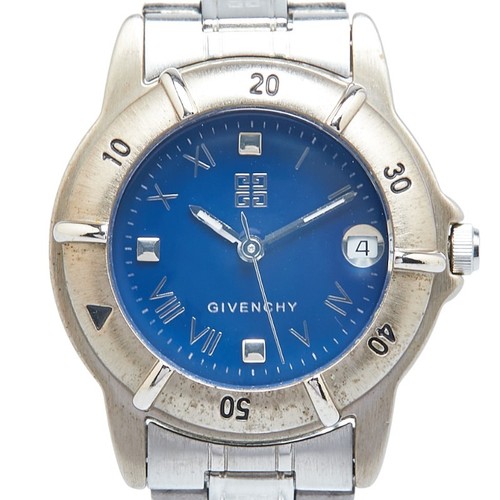 GIVENCHY Watch Quartz Navy Dial Stainless Steel Women's | eBay