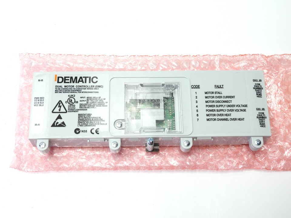 NEW Dematic K0419-07AAA Conveyor Dual Motor Controller DMC | eBay