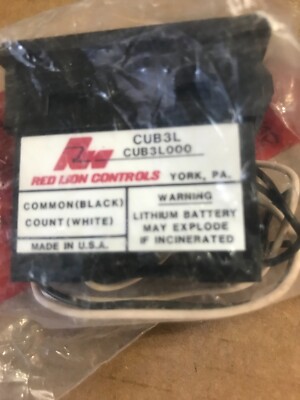 RED LION CONTROLS CUB3L000 PANEL METER LCD COUNTER UNIT. | eBay