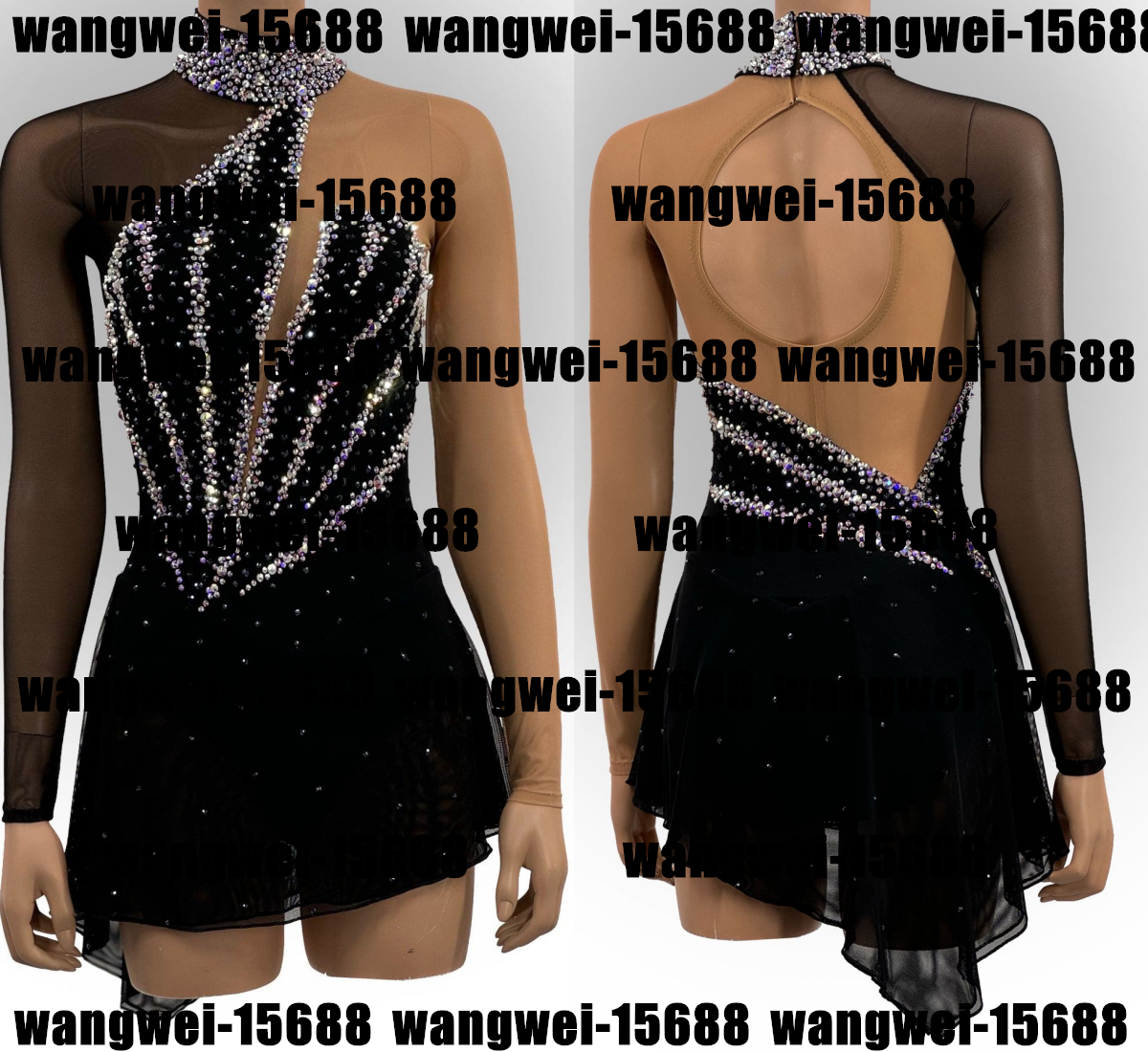 New Ice Figure Skating Dress, Figure Skating Dress For Competition B2463 | eBay