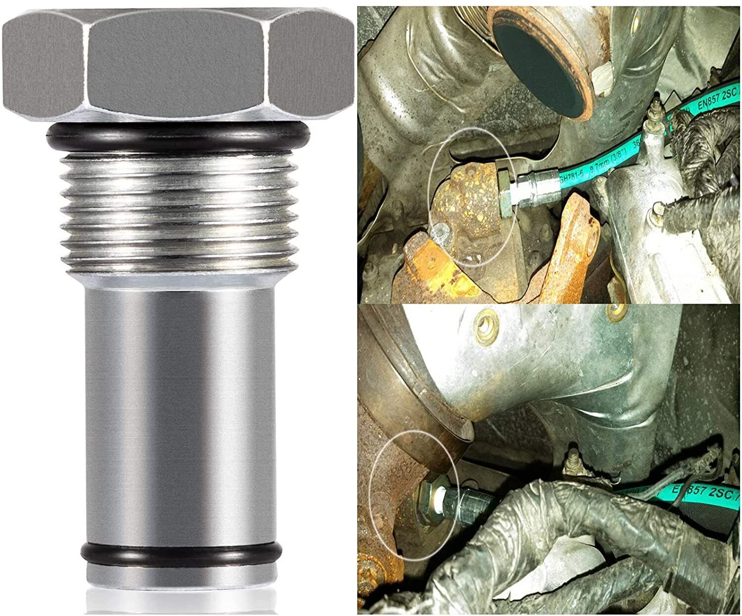 6.0 High Pressure Oil Pump IPR Valve Air Test Fitting Tool for Ford ...