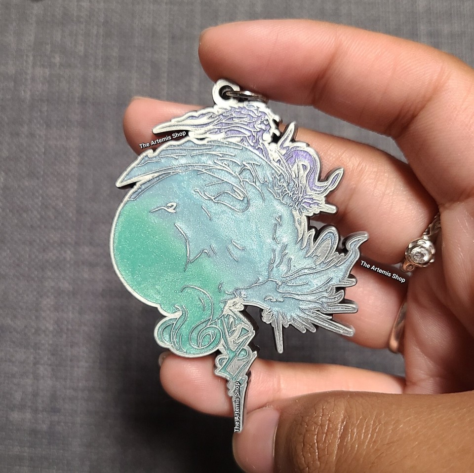 Final Fantasy XIII (13) PLANET Logo - Enamel KEYCHAIN by The Artemis ...