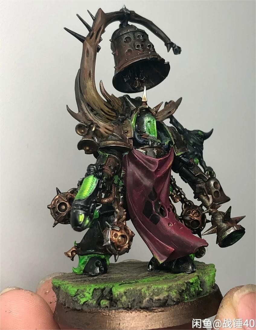 resin Chosen Of Mortarion Warhammer 40K presale Painted Miniatures ...