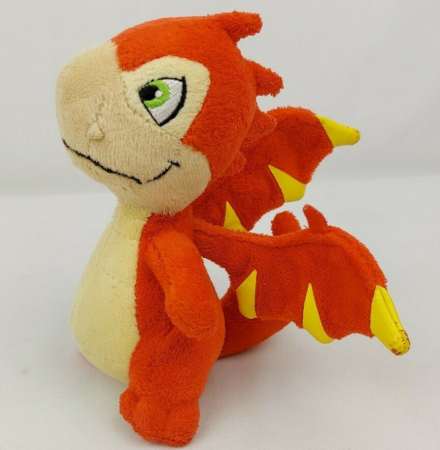 Neopets Red Scorchio Dragon Plush 6" Stuffed Animal Toy 2007 Jakks ...