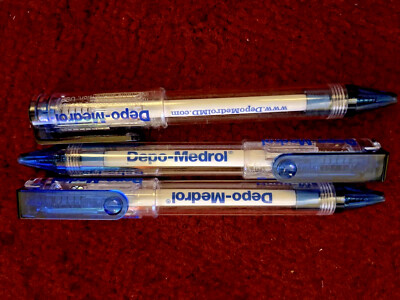Pharmaceutical DEPO-MEDROL Pharmaceutical Drug Rep Pen Collectible Lot ...