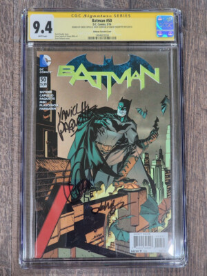 Batman #50 2016 CGC Signature Series 9.4 Capullo Johnson Paquette | eBay