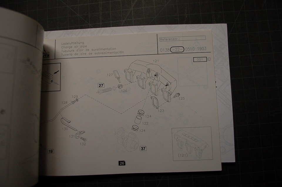 KHD DEUTZ 2011 Diesel Engine SPARE Parts Manual book owner guide ...