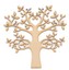 MDF Family Tree Craft Shape Wooden Craft Blank Wedding Guestbook Heart ...