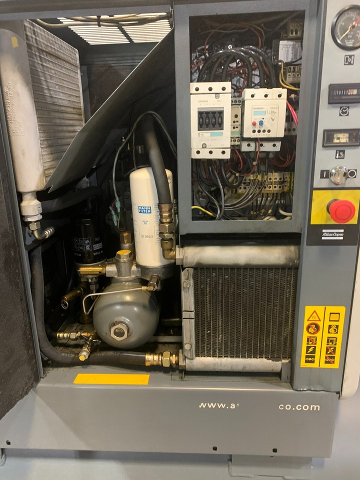 15HP ATLAS COPCO GX 11 FF 128psi 50cfm Rotary Screw Air Compressor w ...