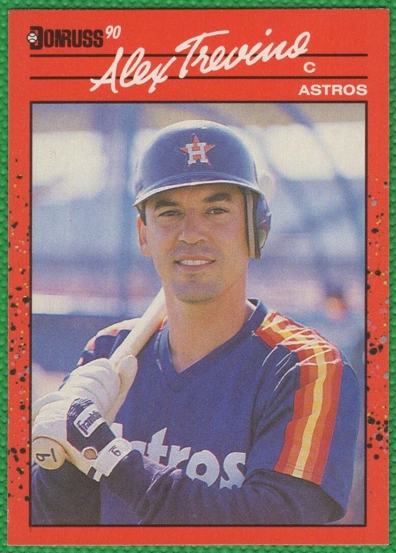 Alex Trevino - 1990 Donruss #443 - Houston Astros Baseball Card | eBay