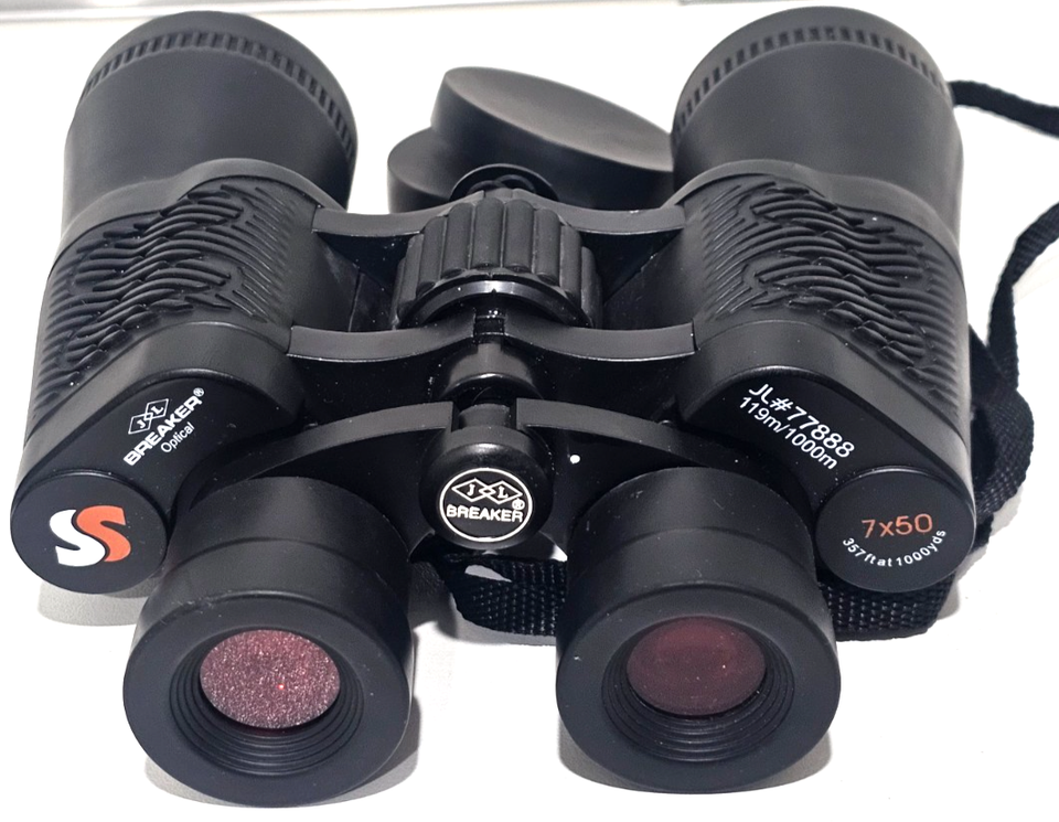JL Breaker JL#77888 7x 50- 119m / 1000m Optical Handheld Binocular ...