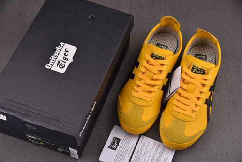 Asics Onitsuka Tiger MEXICO 66 Yellow black 1183C102-751 | eBay