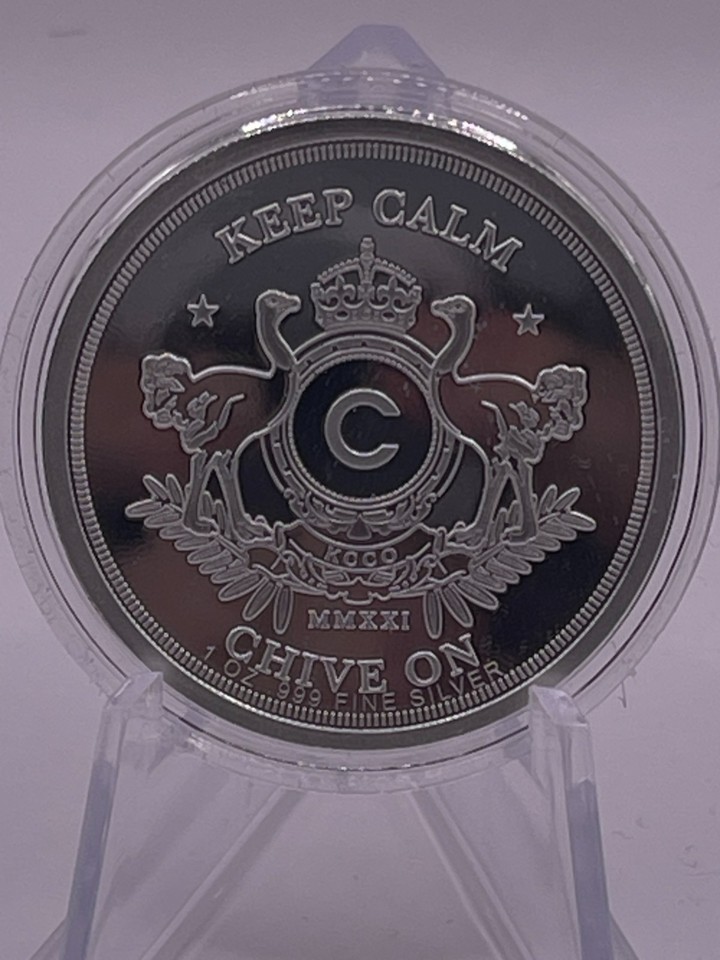 Super Troopers Silver 1oz Coins - Set of 5 Ostrich Crest #261/500 Chive ...