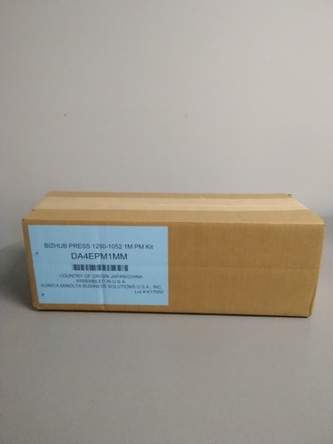 Konica Minolta DA4EPM1MM MAINTENANCE PM KIT FOR BIZHUB PRESS 1052 1250 ...