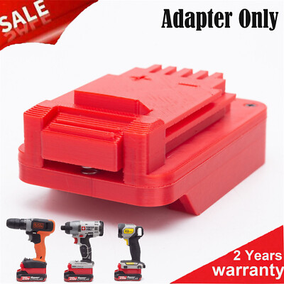 Battery Adapter For Bauer 20V to Black & Decker/ Porter Cable/ Stanley ...