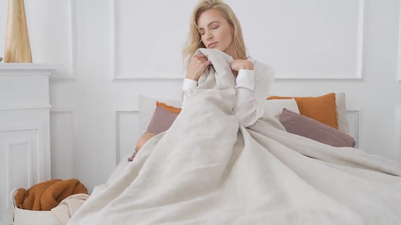 3 piece linen bedding set, Tobacco bedding, Linen bedding, Linen bedding queen | eBay