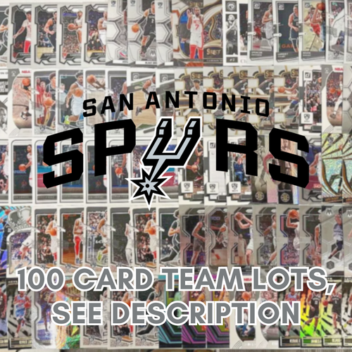 San Antonio Spurs 100 Card MODERN Team Lot Rookies Base, Stars, Color ...