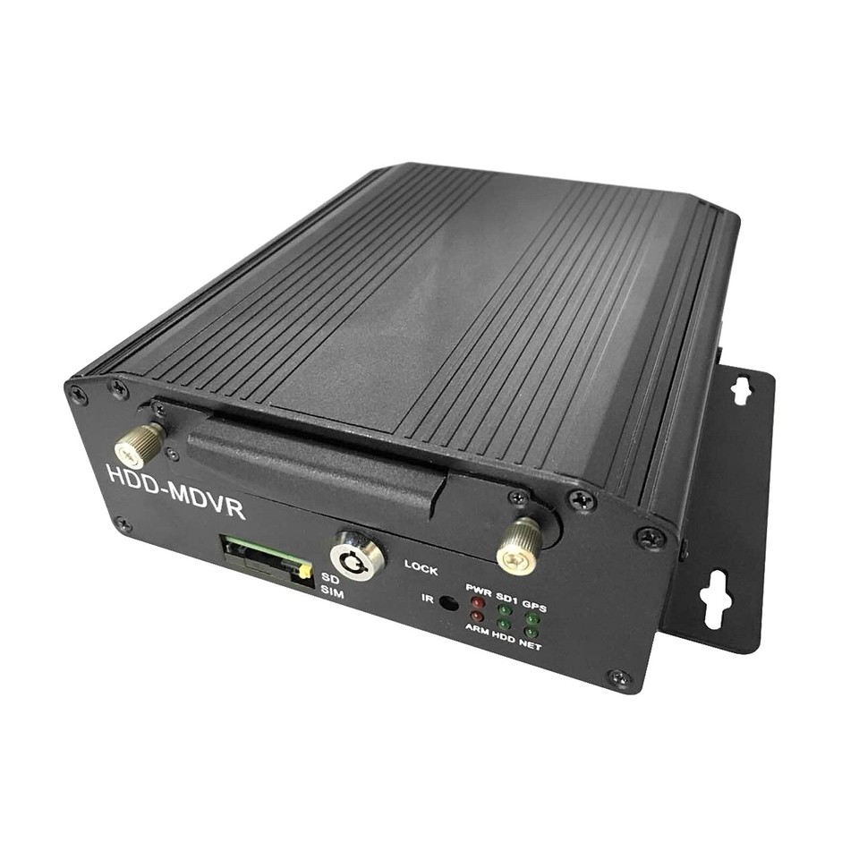 4ch 4G 1080P Vehicle Mobile DVR HDD MDVR Surveillance Video Record ...